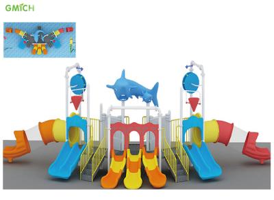 China EN1176 Amusement Park Playground Equipment Commercial Water Slide 1000*470*470CM for sale