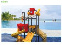 China Kids Mini Hotel Pool Slide Amusement Park Water Park Equipment Water Play Slide Commercial Pool Water Playground for sale