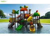 China Durable Aqua Park Water Slide For Kid Outdoor Water Playground Colorful for sale