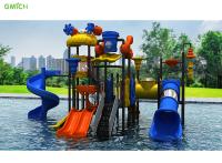 China Anti Crack Water Theme Park Equipment Aqua Park Water Slide EN1176 Certified for sale