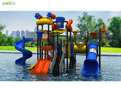 China Anti Crack Water Theme Park Equipment Aqua Park Water Slide EN1176 Certified for sale