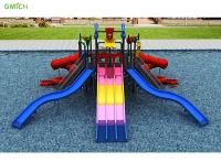 China Freely Design Large Water Slide Outdoor Water Play Equipment 1390*1240*550CM for sale
