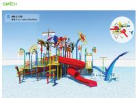 China Anti Skid Plastic Water Slide Kid Outdoor Swimming Pool Play Equipment for sale