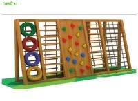 China Popular Games Children Wooden Playground Equipment Environment Friendly for sale