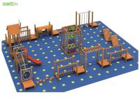 China Wooden Slide Outdoor Playground For Children Amusement Park Equipment Hot Sale for sale