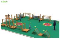 China Amusement Park Equipment For Kids Hot Sale Safety Outdoor Wooden Playground for sale
