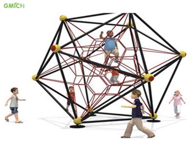China Children Adventure Park Plastic Climbing Net Climbing Rope Amusement Park Outdoor Playground for sale