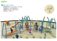 China OEM Children Rope Climbing Playground With Slide Children Amusement Play Set for sale