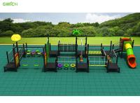 China Outdoor Amusement Park Playground Exercise Safe Sport Play Slide Equipment Rope Climbing Net Kids for sale