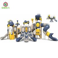 China Large Outdoor Amusement Equipment  Children's Game Play Toys Plastic Playground Slide for Sale for sale