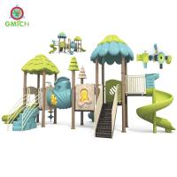 China Public Open Play Zone Outdoor Chidlren Playground Fun Game Play House Safety Material Plasric Playground Slides for Sale for sale