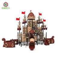 China Pirate Ship Series Children Playground Outdoor Play Equipment Fun Playgrond Kids Play Toys Plastic Slide Sets for sale