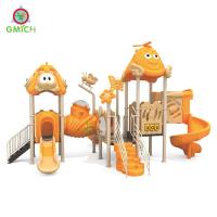 China Open Style Outdoor Park Playground Equipment Children's Game Play Sets Amusement Park Rides Good Quality Plastic Slides for Sale for sale