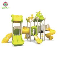 China Training Center Attractive Children Outdoor Playground Slide Sets Game Play House China Playground Factory for sale