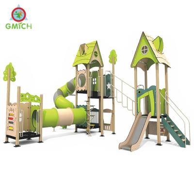 China PE Board Combination Slides Outdoor Playground Equipment New Design Children Playground Sets for Sale for sale