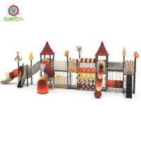 China Commercial Amusement Park Large Climbing with Slide Children Outdoor Playground Equipment Steel Material Plastic Pipe Slides Sets for Sale for sale
