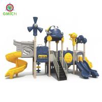 China Amusement Park Outdoor Play Equipment Children Game Play House Fun Playground Slide Sets for Sale for sale