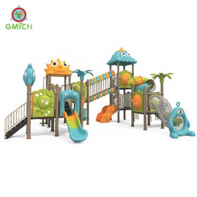 China Kids Play Zone Durable Plastic Pipe Slide Set Colorful Theme Park Playground Equipment Professional Playground Factory Direct for sale
