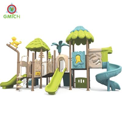 China Plastic Playground Slide Outdoor Kids Play Equipment Amusement Play Toys for Children for sale