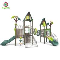 China Amusement Park Outdooor Resort Area Amusement Play Toys New Design Playground Plastic Slide Outdoor Play Sets for Children for sale