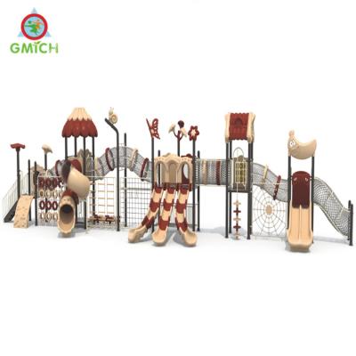 China Custom Outdoor Playground Sport Fitness Fun Climbing With Slide Play Equipment Safe and Durable Park Amusement Sets for Children for sale