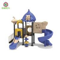 China School Playground Outdoor Small Plastic Slide Sets Outdoor Durable Children Park Amusement Play Equipment Professional Playground Manufacturer for sale