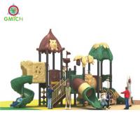 China Outdoor New Design Children Plastic Slide Sets Attractive Outside Park Play Equipment Amusement Toys for Kids for sale