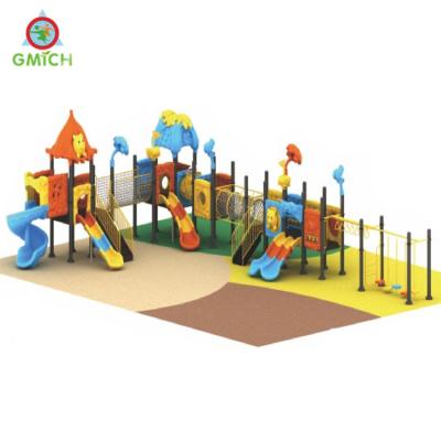China Amusment Park Fun Play House Children's Slide Outdoor Playground Equipment Suitable for Park Garden School for sale