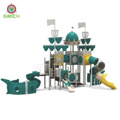 China Garden Plaground Outdoor Play Sets Children's Toys Plastic Slide Fun Play Equipment Amusement Park for sale