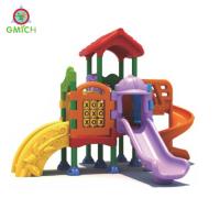 China Kindergarten Outdoor Play Equipmnet Park Game Play House Eco-friendly Material Plastic Slide Sets Factory Direct for sale
