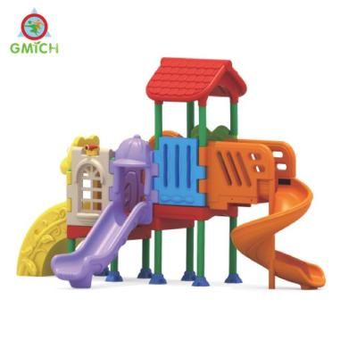 China Kids Playground Outdoor Attractive Park Slide Children Amusement Durable Plastic Toys for Sale for sale