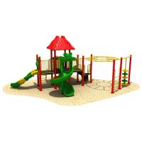 China LDDPE Plastic Material Amsuement Park Play Equipmemt Outdoor Children Slides Game Fun Play Toys for sale