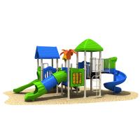 China Outdoor Popular School Playground Kids Amusement Sets Park Game Play Equipment Small Plastic Slide Factory Direct for sale