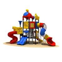 China Environment Friendly Material Outdoor Park Playground Children Play Toys Durable Slides Amusement Sets for sale