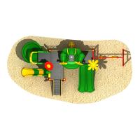 China Playground Factory Direct Outdoor Park Slide with Swing Sets Durable Toys for Kids for sale