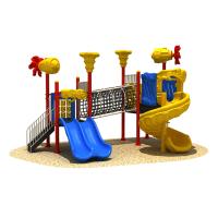 China Community Play Park Outdoor Children Playground Good Quality Plastic Slides for Sale for sale