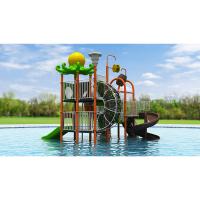 China Environment Friendly Material Outdoor Water Park Spray Slides Sets Cheap and Nice Water Play Equipment for sale