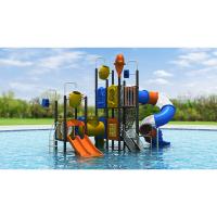 China UV Resistant Water Park Playground Kids Play Equipment Plastic Pipe Slides Sets Factory Direct for sale