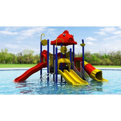 China Aqua Park Water Slides Amusement Sets Beach Resort Area Fun Playground Equipment for sale