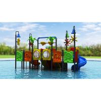 China Combination Water Play Equipment Water Playground Plastic Spray Slides Factory Direct for sale