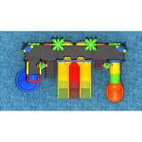 China Combination Water Play Equipment Water Playground Plastic Spray Slides Factory Direct for sale