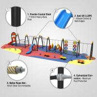 China Kids Play Park Project Kids Climbing Playground Equipment Outdoor Play Sets for sale