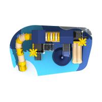 China Supporting Equipment For Community Park Slides Outdoor Leisure Area Playground Sets for sale
