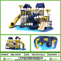 China Supporting Equipment For Community Park Slides Outdoor Leisure Area Playground Sets for sale