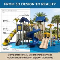 China Supporting Equipment For Community Park Slides Outdoor Leisure Area Playground Sets for sale