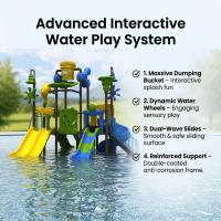 China Water Slides Outdoor Playground Equipment for Public Water Park for sale