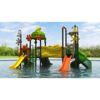 China Water Play Equipment Commercial Outdoor Pool Slides for Children for sale