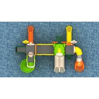 China Water Play Equipment Commercial Outdoor Pool Slides for Children for sale