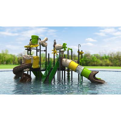 China Water Park Playground Supplier Outside Water Play Toys Aqua Playground Water Slides for sale