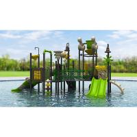 China Water Park Playground Supplier Outside Water Play Toys Aqua Playground Water Slides for sale